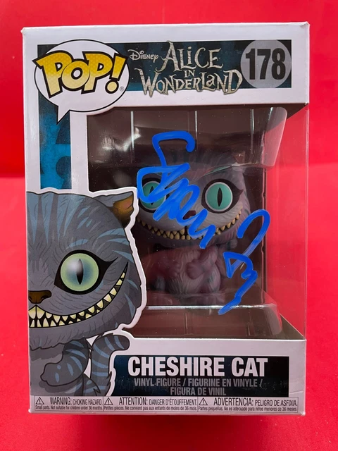 STEPHEN FRY SIGNED Autogramm Funko Pop CHESHIRE CAT in Person autograph ...