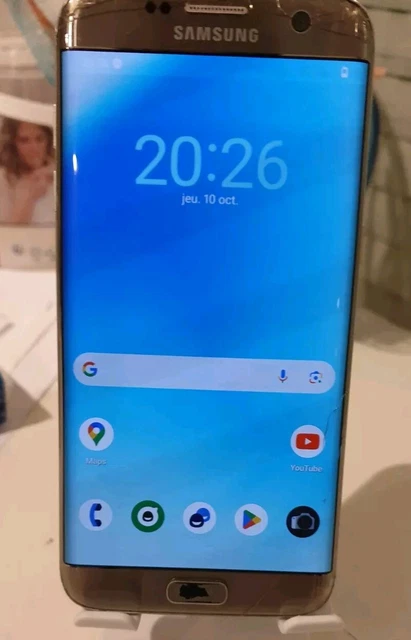 SMARTPHONE SAMSUNG GALAXY S7 Edge G935f Argenté Débloqué EUR 45,00 ...