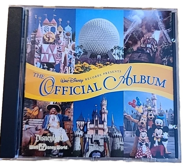 WALT DISNEY WORLD - Official Album - Walt Disney World CD - Vintage ...