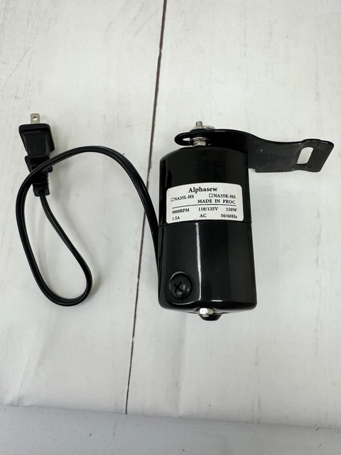 ALPHASEW HIGH SPEED Sewing Machine Motor, 9000 RPM, NA35K-HS, $45.00 ...