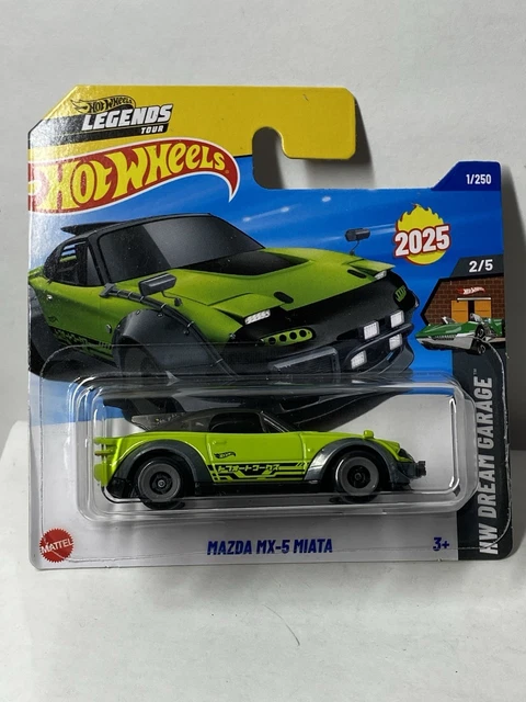 HOTWHEELS 1/64 🇨🇵 Mazda Mx-5 Miata Legends Tour mainline 2025 #2/5 EUR ...