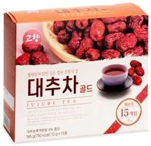 KOREAN TRADITIONAL JUJUBE Tea_13G X 15 Tea Bags_Product of Korea £22.91 ...