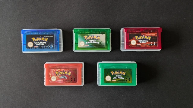 LOT POKEMON GBA version française EUR 60,00 - PicClick FR