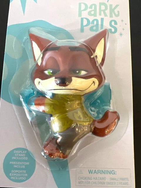 DISNEY PARK PALS Clip Figure Zootopia Fox Nick Wilde NEW on CARD £17.75 ...
