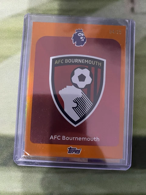 TOPPS 2026 PREMIER League Football Trading Cards Bournemouth And Prem ...