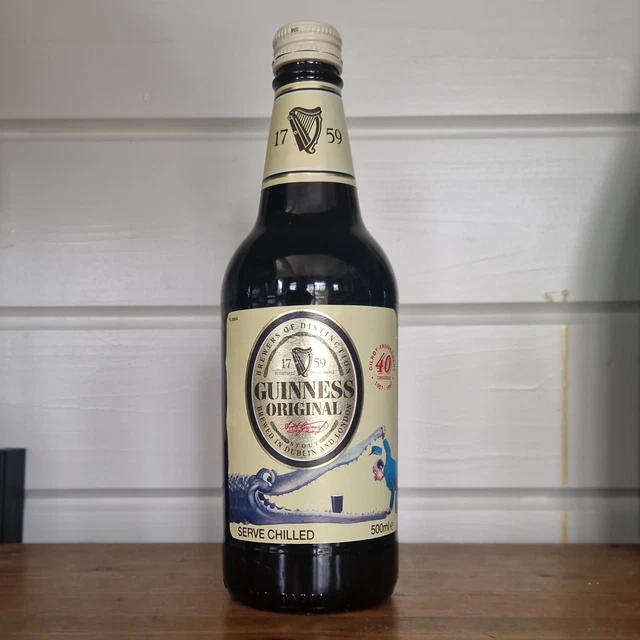 GUINNESS GILROY ART Ltd Edition Bottle 1998 40 Years - Crocodile ...