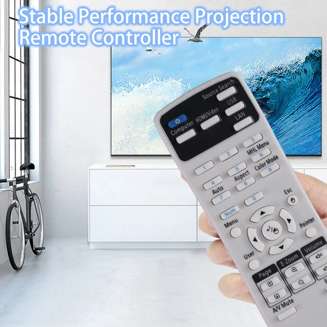 PROJECTOR REMOTE CONTROL No Need Setting Controling Intelligent Power ...