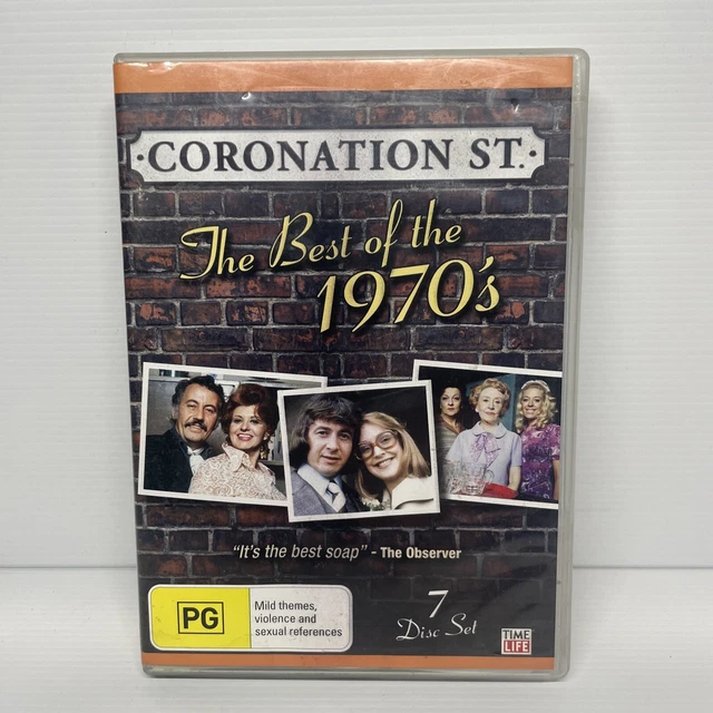 CORONATION ST: Best Of The 1970s DVD 7 Disc Set British TV Series ...