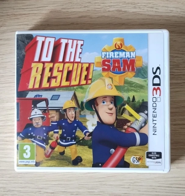 FIREMAN SAM: TO The Rescue Nintendo 3DS, Boxed With Quick Guide, Free ...