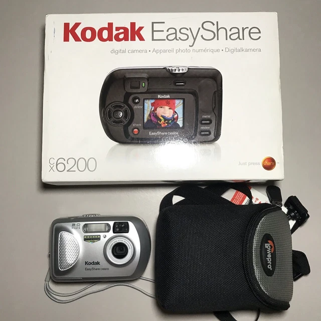 KODAK EASYSHARE CX6200 2.0MP Compact Digital Camera Tested Boxed ...