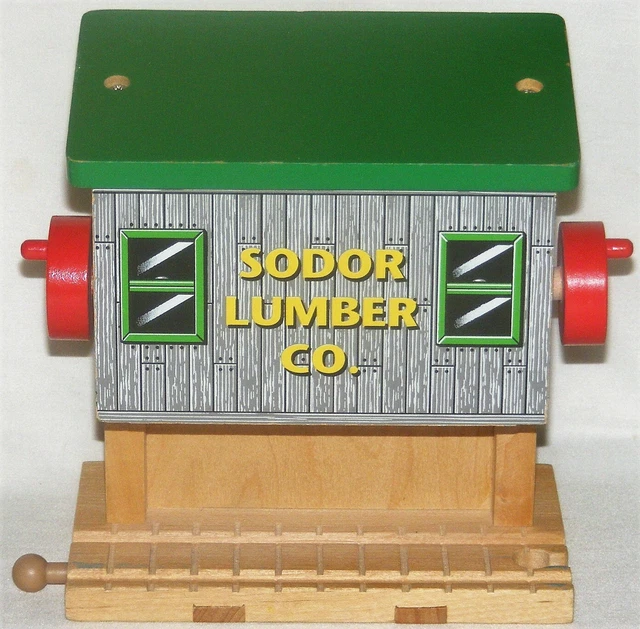 THOMAS & FRIENDS Wooden Railway Sodor Lumber Co. Log Loader £13.20 ...