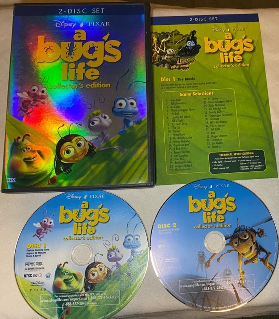 A BUG'S LIFE Collector's Edition DVD 2-Disc Set Bilingual ENG/FR ...