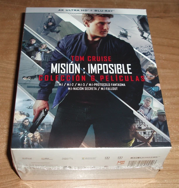 MISSION IMPOSSIBLE (MISSION:IMPOSSIBLE) Collection 1-6 Neuf 4K UHD ...