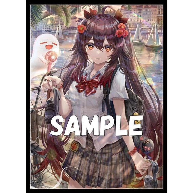 TCG GENSHIN IMPACT Hu Tao School uniform Doujin card sleeve torino EUR ...