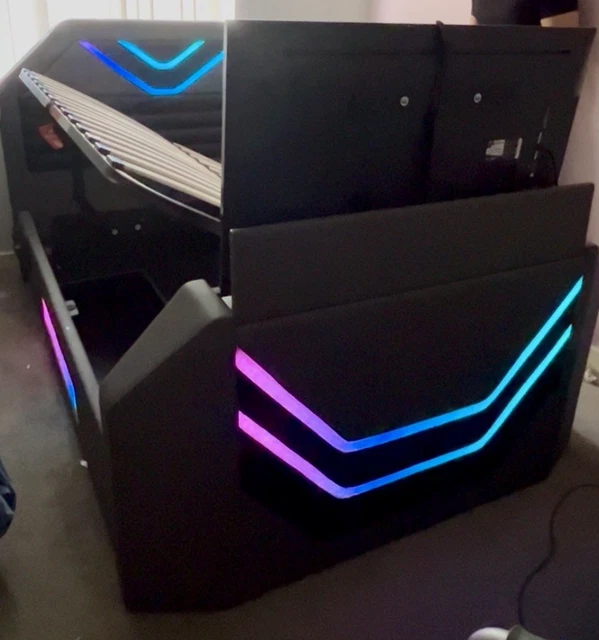 X ROCKER NEBULA Ottoman LG TV bed Frame £312.68 - PicClick UK