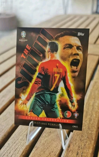 TOPPS UEFA EURO 2024 Match Attax The SIUUU 🙂 CRCC Cristiano Ronaldo Portugal EUR 139,90 ...