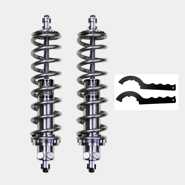 VIKING DOUBLE ADJUSTABLE Coil Over Rear Warrior Shocks with Springs Kit ...