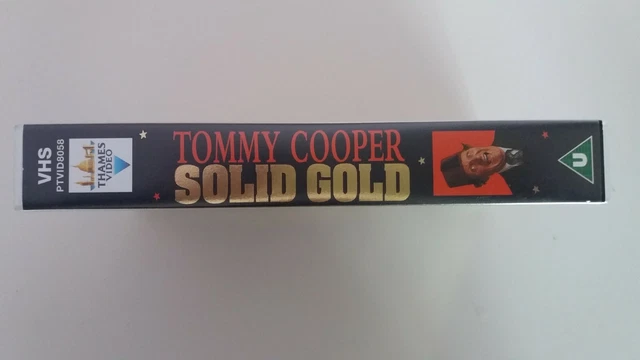 TOMMY COOPER - Solid Gold - VHS Video - # N. Played once only. £5.00 - PicClick UK