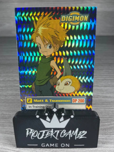 DIGIMON ANIMATED EXCLUSIVE Series 1 1999 5 Of 34 Matt Tsunomon Trading ...