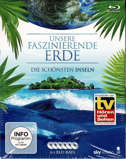 UNSERE FASZINIERENDE ERDE: Die schönsten Inseln - Die Komplettbox (Blu-ray) NEU EUR 22,85 ...