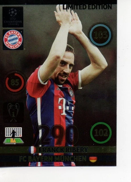 2014 2015 TRADING Card Franck Ribery Limited Edition Panini EUR 1,00 ...