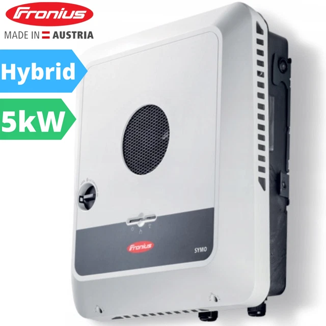 ONDULEUR FRONIUS SYMO Gen24 5.0 Plus onduleur hybride courant de secours solaire 5 kW ...