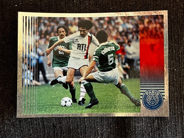 STICKER VIGNETTE PANINI Dominique Rocheteau Psg 50 Ans # 7 Star Rare ...