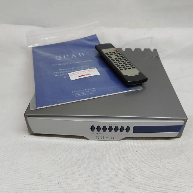 QUAD 99 CDP2 CD PLAYER- /dac/pre with remote £300.00 - PicClick UK
