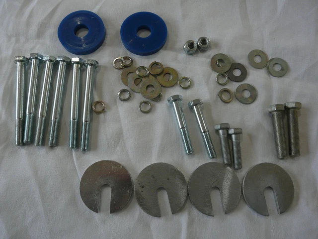 TRIUMPH SPITFIRE MK1/3 and mk4 1500 new poly-bush body mounting kit £41 ...
