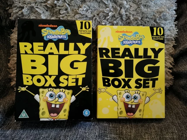 SPONGEBOB SQUAREPANTS REALLY Big Box Set DVD Complete 10 Set Collection ...
