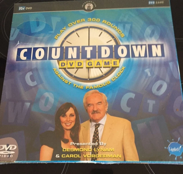 COUNTDOWN DVD BOARD Game ITV Carol Vorderman - Brand New and Sealed £4. ...