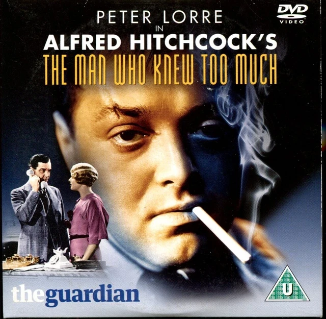 ALFRED HITCHCOCK - The Man Who Knew Too Much / Newspaper DVD EUR 2,39 ...