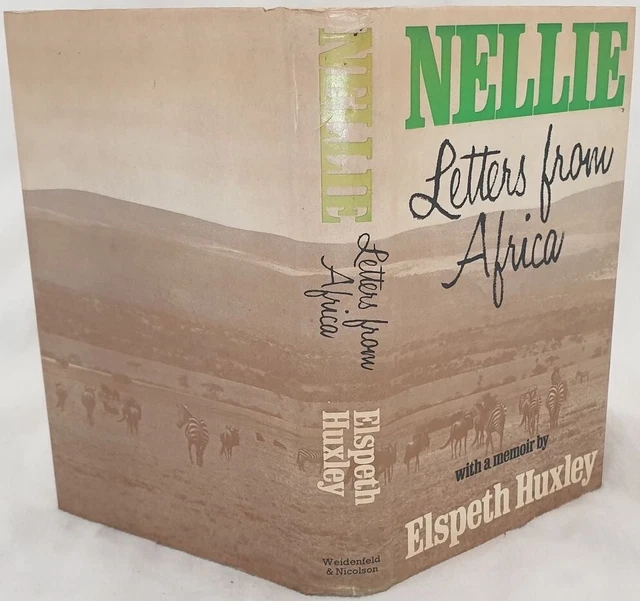 VIAGGI NELLIE LETTERS From Africa Memoir Elspeth Huxley 1980 Kenya ...