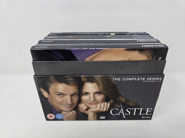 CASTLE: THE COMPLETE Series 1-8 DVD Box Set - UK Region 2 £21.95 - PicClick UK