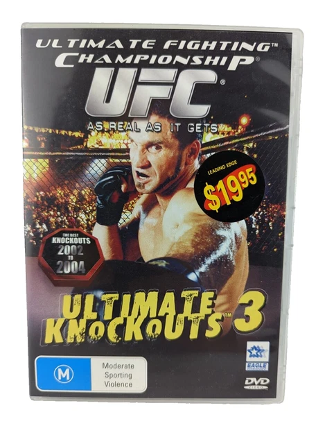 ULTIMATE KNOCKOUTS 3 UFC Ultimate Fighting Championship DVD Region 4 ...