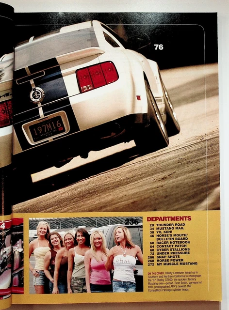 MUSCLE MUSTANGS & Fast Fords Magazine August 2006 Vol 19 Issue 8 Shelby ...