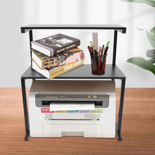 3-TIER TABLETOP PRINTER Stand Rack Shelf Shelving Table Storage for ...