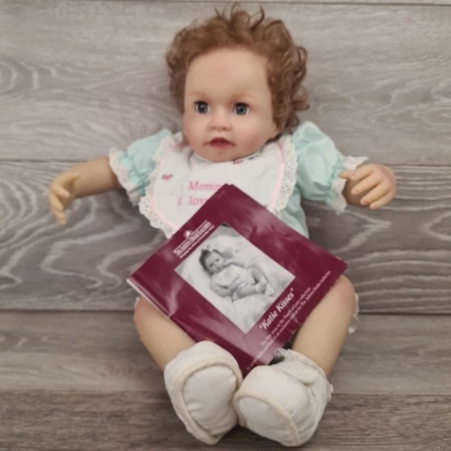 ASHTON DRAKE BABY Doll Katie Kisses So Truly Real Touch Activated ...