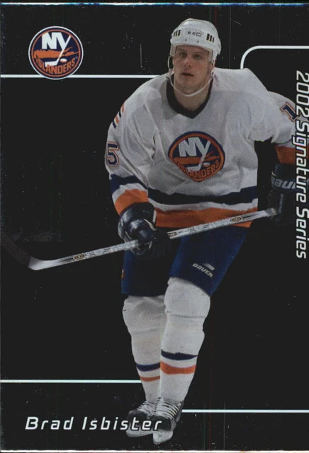 CARTE DE HOCKEY 2001-02 BAP Signature Series Islanders #81 Brad ...