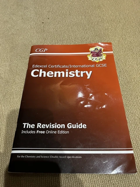 CGP EDEXCEL CERTIFICATE/ International GCSE Chemistry Revision Guide £0.99 - PicClick UK