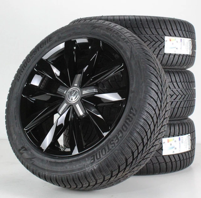 VW T5 T6.1 Roues D'Hiver 18 Pouces Jantes Springfield Noir 7E0601025Q ...