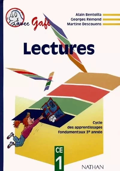 LECTURES CE1. CYCLE des apprentissages fondamentaux 3e année, Bentolila, Remond EUR 3,13 ...