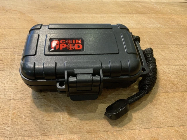 COIN POD (DUO) Metal Detecting/mudlarking finds Box/case With Photo ...