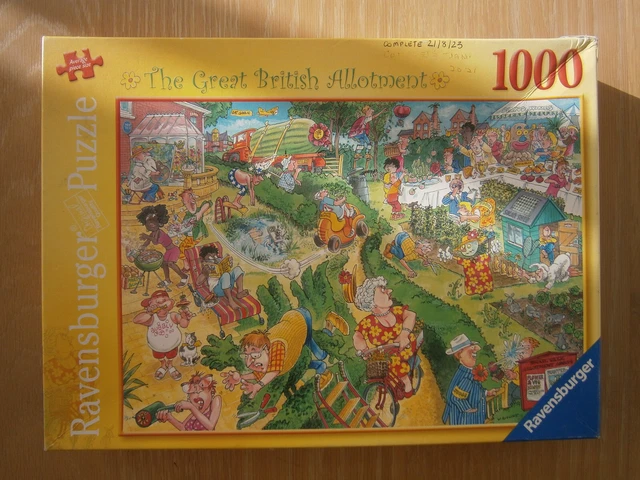 RAVENSBURGER-THE GREAT BRITISH Allotment-1000 Piece Jigsaw Puzzle ...