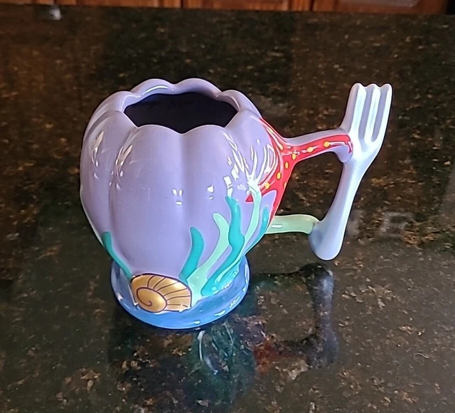 DISNEY PARKS ARIEL Dinglehopper The Little Mermaid 16 oz Sculpted Mug ...