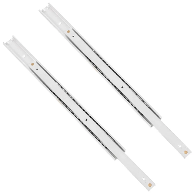 TWO-WAY PUSH-PULL TRACK Drawer Guide Rail Slides Side Mount £13.68 ...