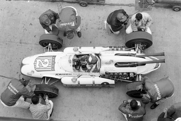 RODGER WARD BOB Wilke-entered Watson Ford Indy Car 1964 Motor Racing ...