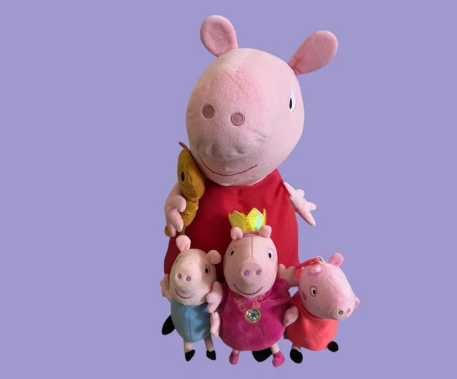PEPPA PIG PLUSH Bundle X4 Soft Toys Children’s Kids Great Condition £18 ...