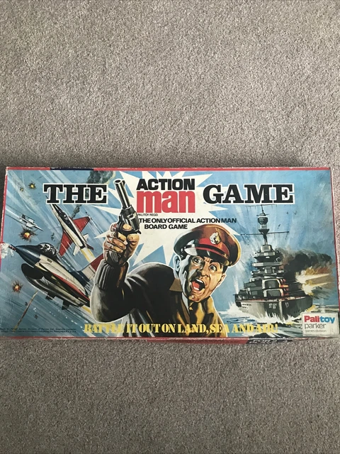 VINTAGE ACTION MAN Board Game By Palitoy Parker 1970s £11.50 - PicClick UK