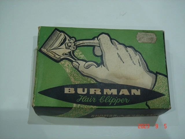 VINTAGE BURMAN HAIR Clippers In Original Box. £4.99 - PicClick UK